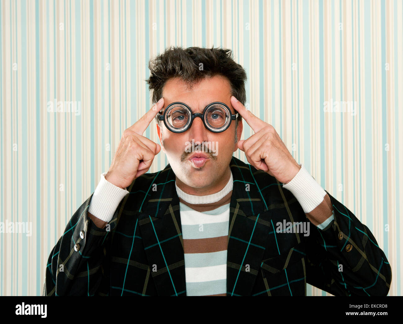 Myopic man funny hi-res stock photography and images - Alamy
