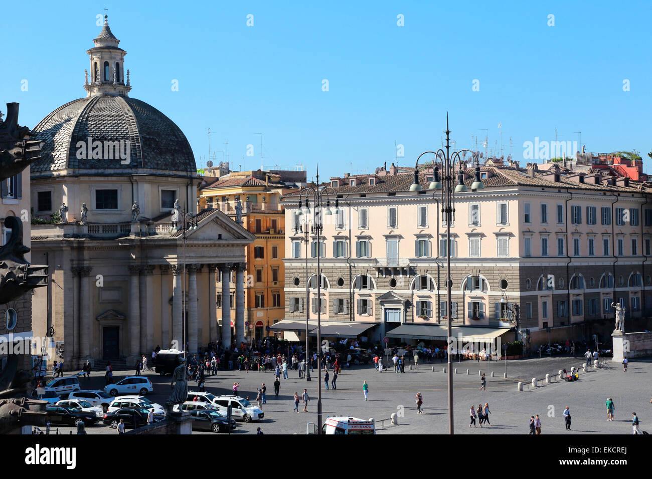Cafe piazza del popolo hi-res stock photography and images - Alamy