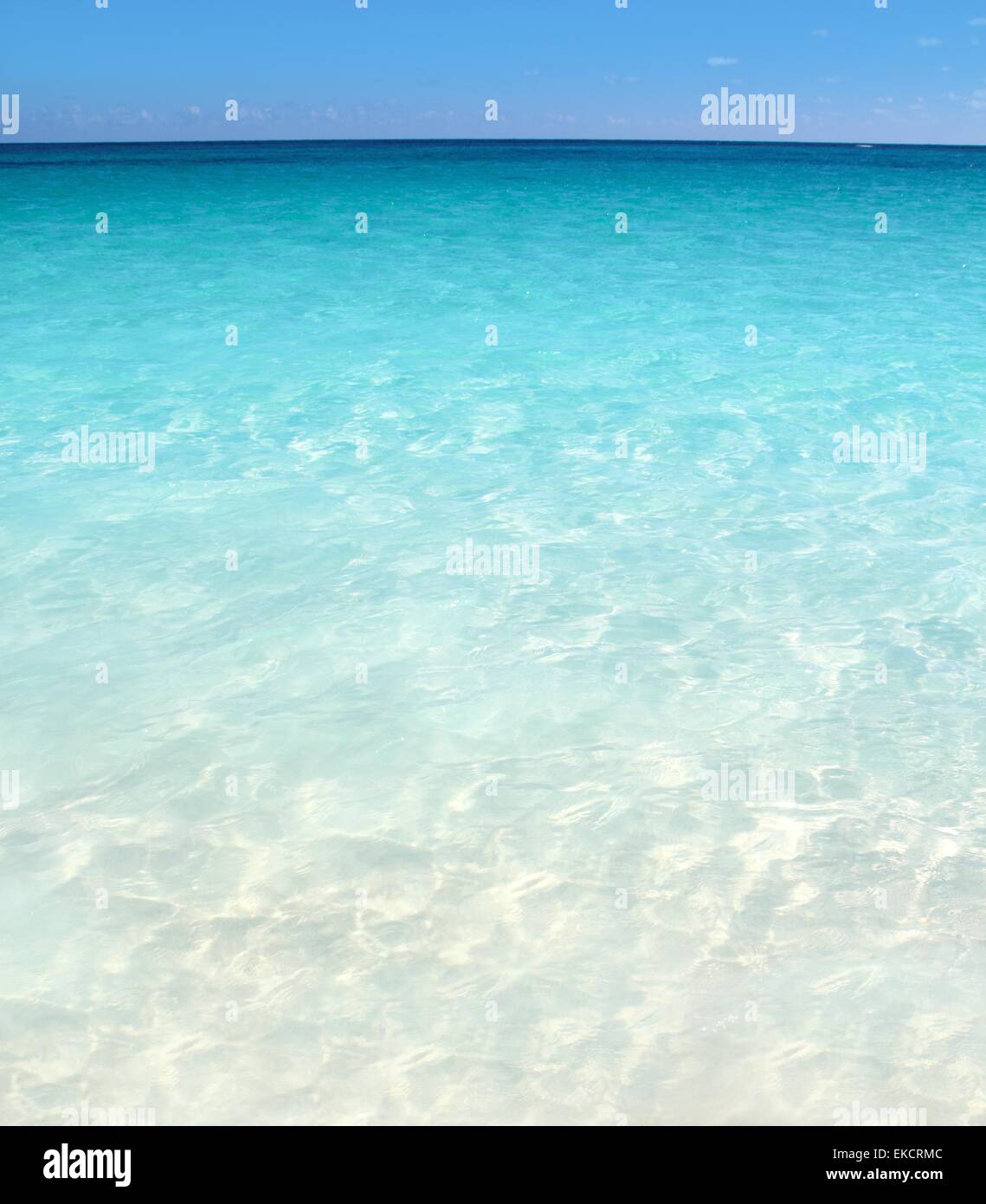 beach tropical turquoise Caribbean Stock Photo - Alamy