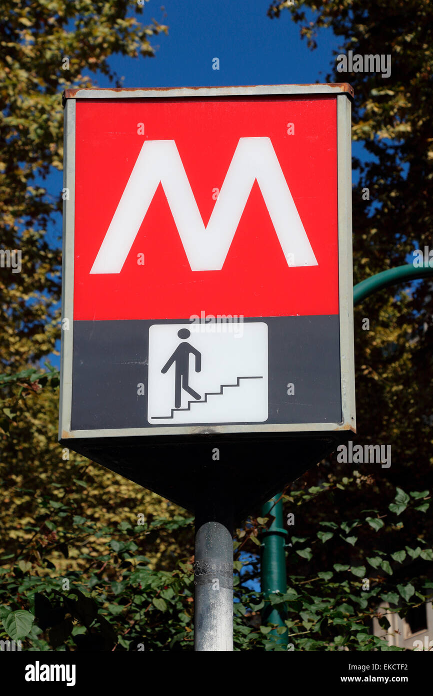 Italy Rome subway station Stock Photo - Alamy