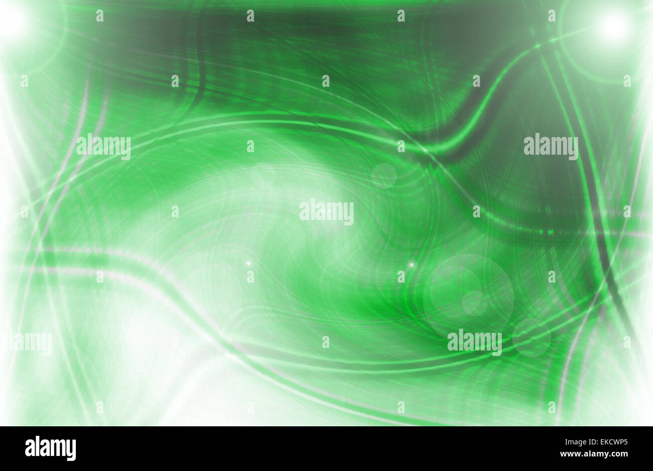 abstract green background with motion ray technology Stock Photo - Alamy