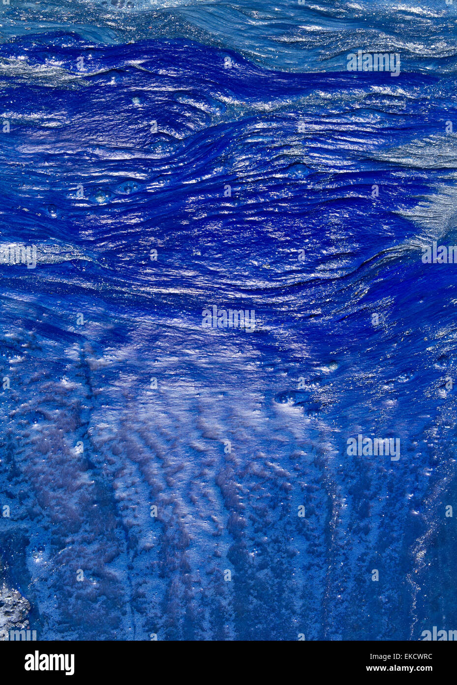 abstract blue paint texture shapes background Stock Photo - Alamy