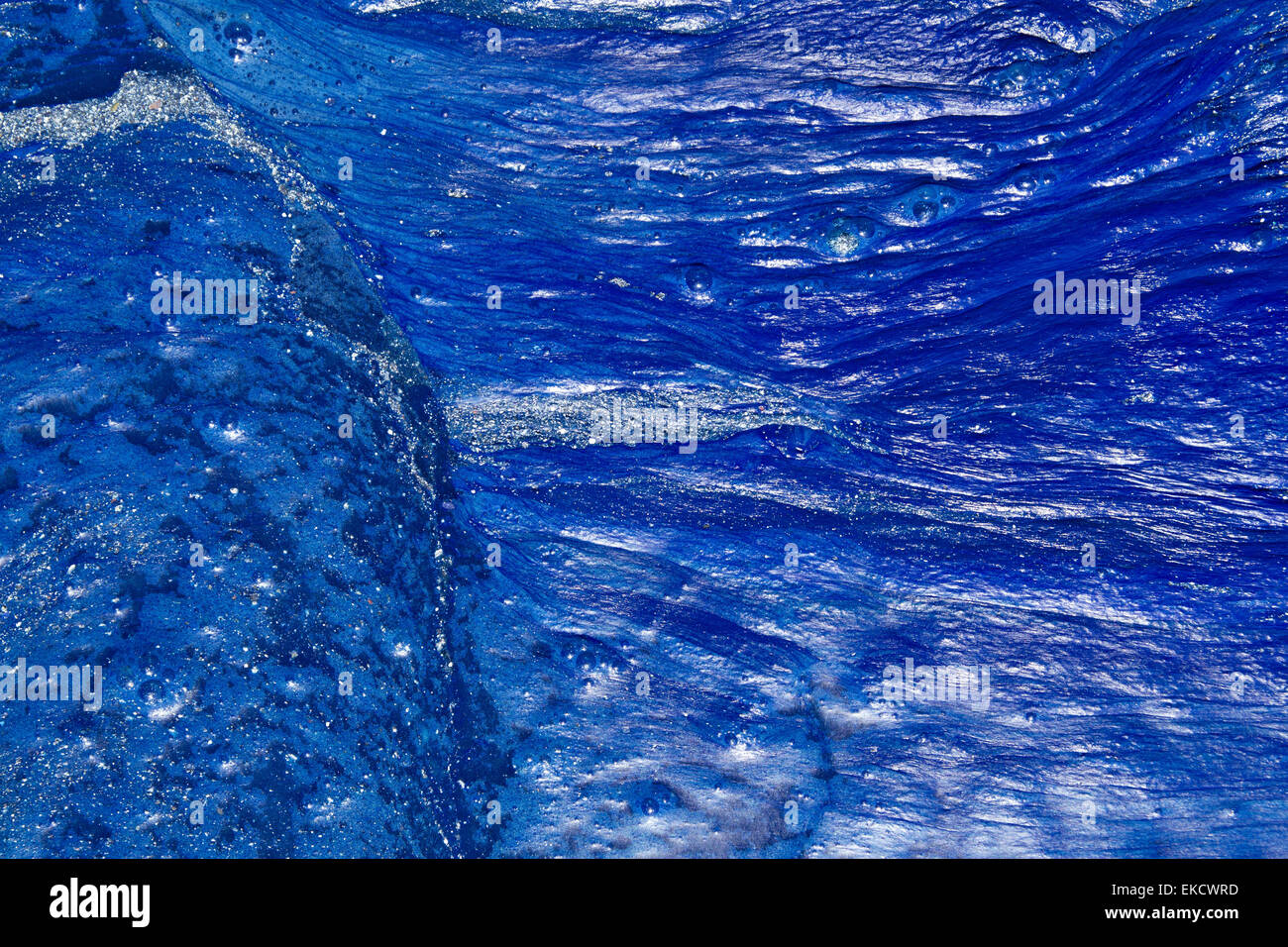 abstract blue paint texture shapes background Stock Photo - Alamy