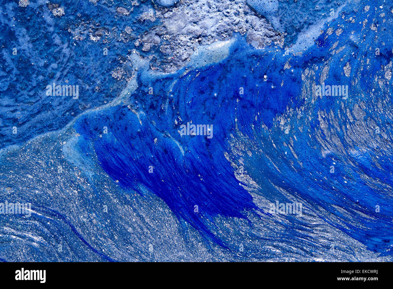 abstract blue paint texture shapes background Stock Photo - Alamy