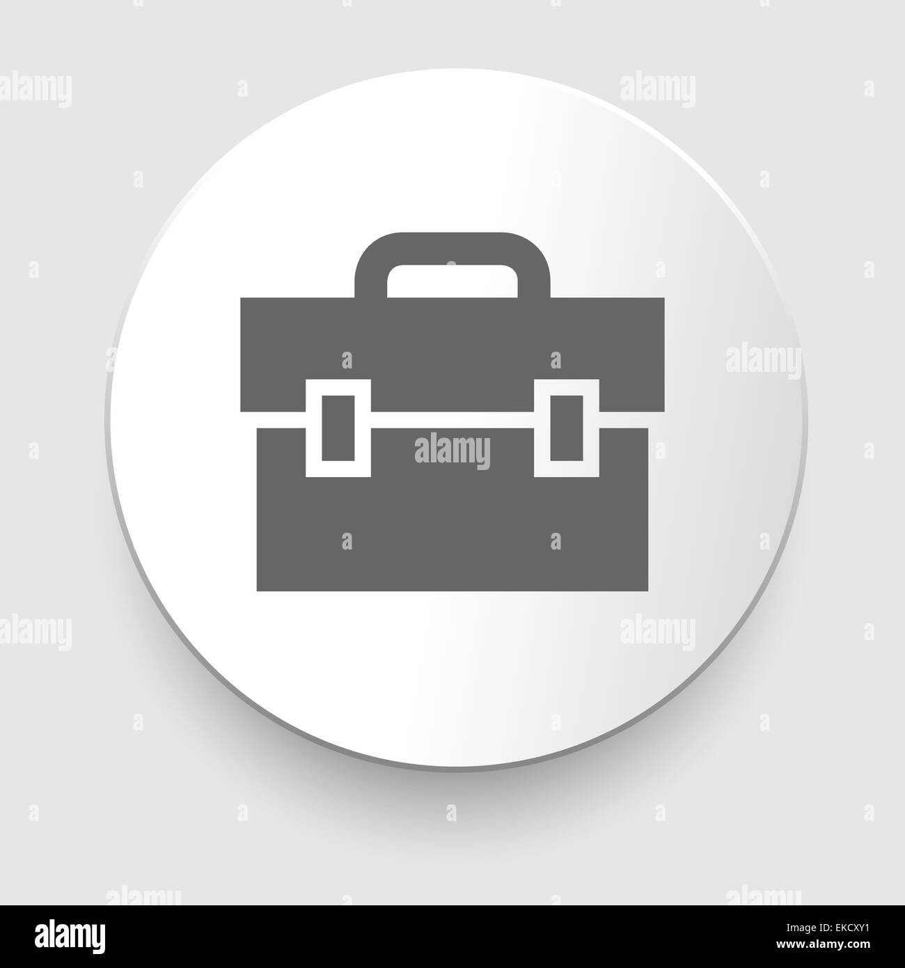 Vector of transparent business briefcase icon Stock Photo - Alamy