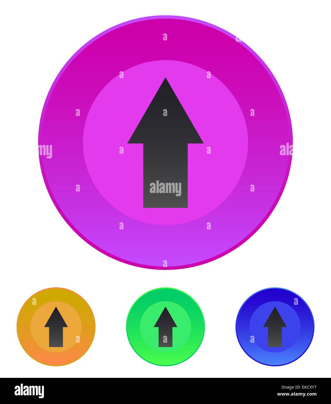 arrow up icon Stock Photo - Alamy