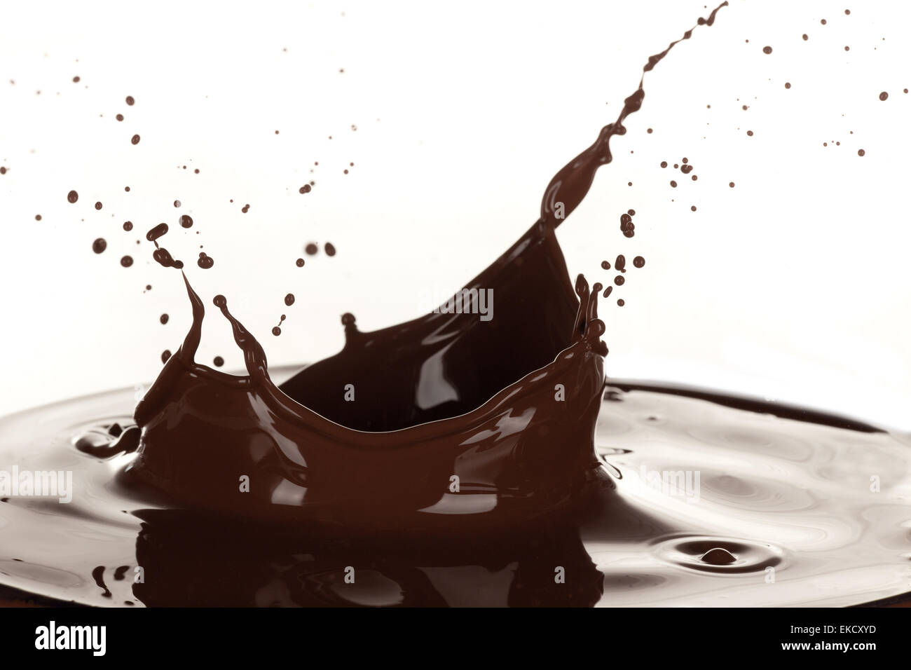 Splash chocolate hi-res stock photography and images - Alamy