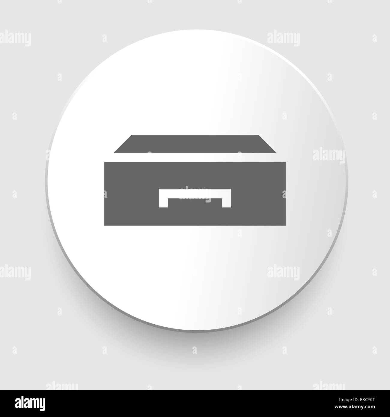 Drawer icon hi-res stock photography and images - Alamy