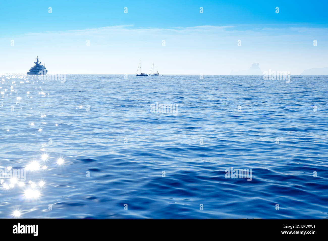 deep blue mediterranean sea Stock Photo - Alamy