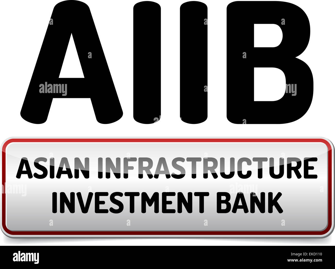 AIIB - The Asian Infrastructure Investment Bank - Illustration board ...