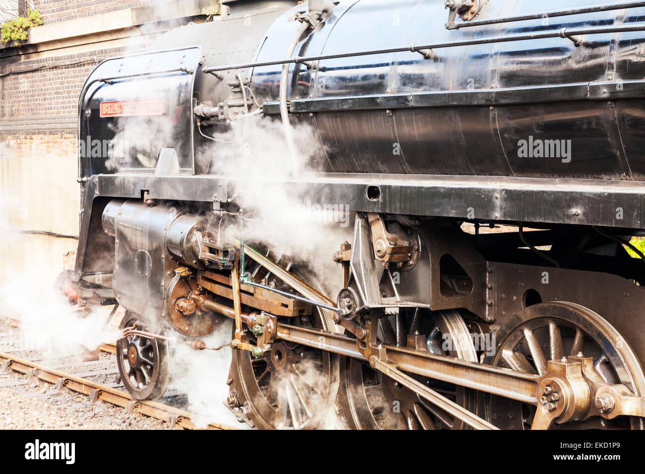 Steam train Black Prince North Norfolk Railway UK England Britain’s ...