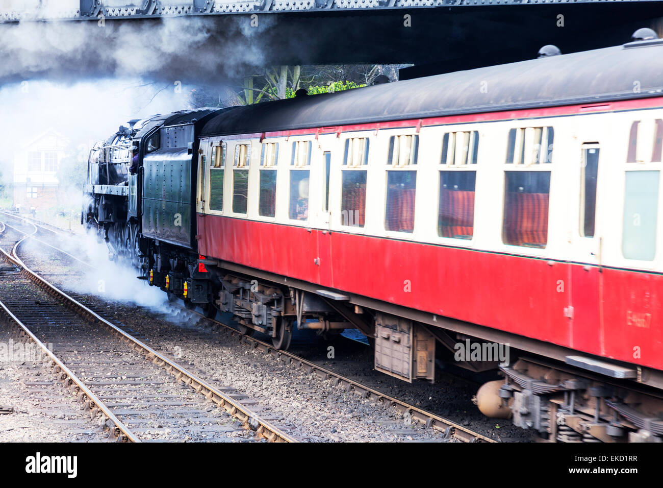 Steam train Black Prince North Norfolk Railway UK England Britain’s ...
