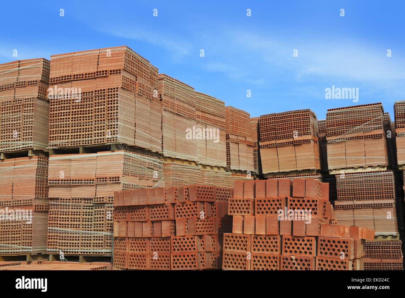 clay red tiles stock pattern texture construction Stock Photo - Alamy