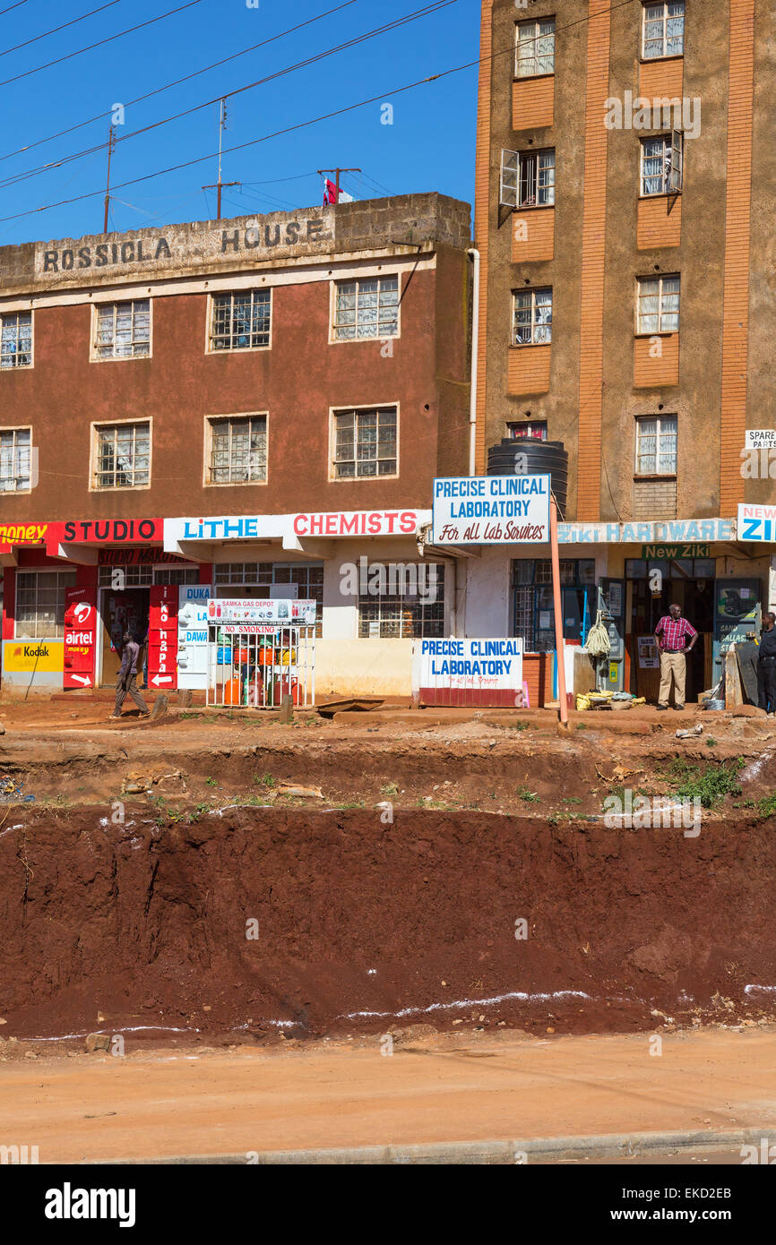 Shop area of Nairobi in Kenya Stock Photo - Alamy