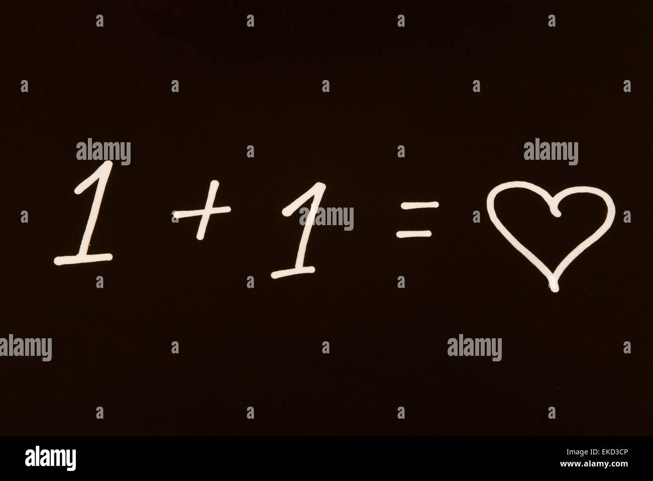 love on blackboard Stock Photo - Alamy