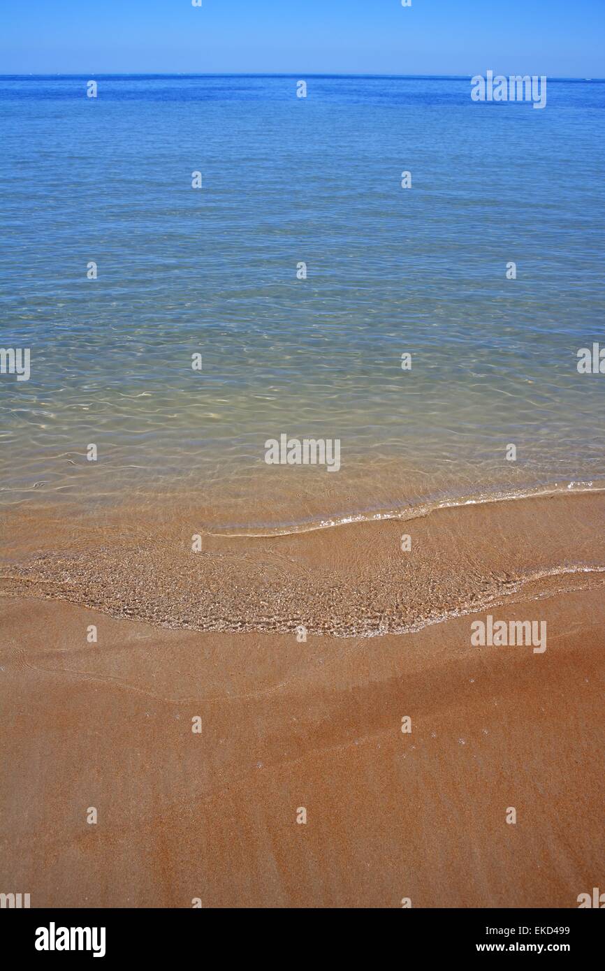 Mediterranean sea beach shore coastline water Stock Photo - Alamy