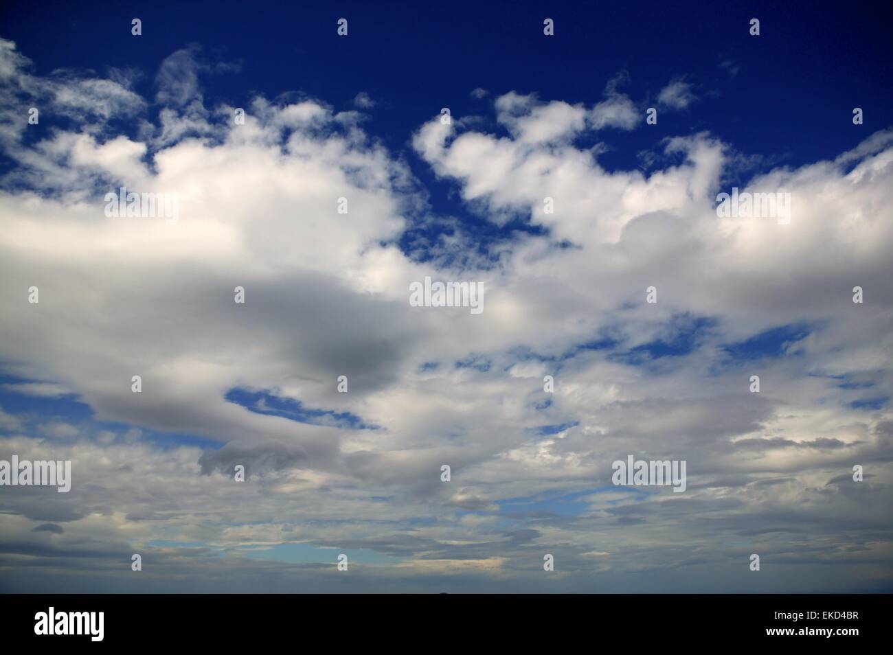 sky in blue simple nature background Stock Photo - Alamy