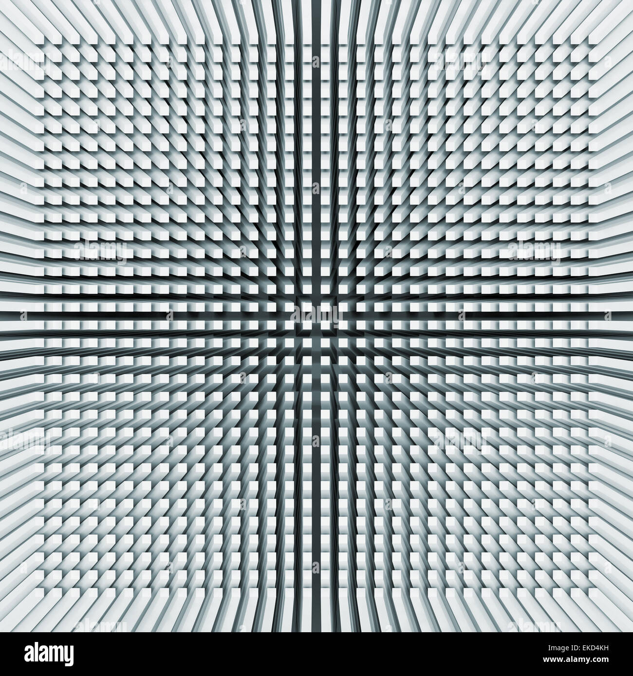 Abstract digital background with light blue invert perspective of ...