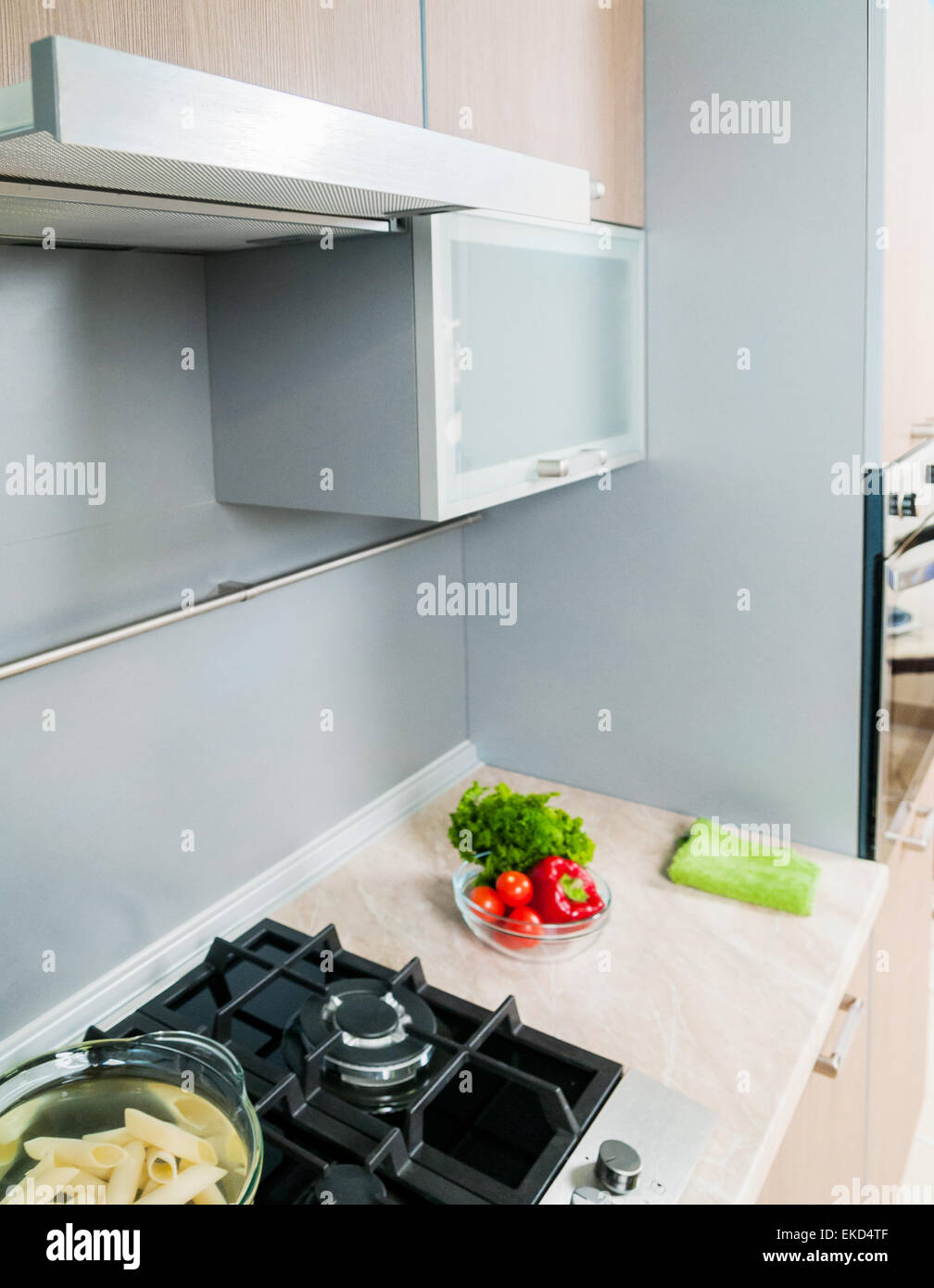 detail in a modern kitchen Stock Photo - Alamy