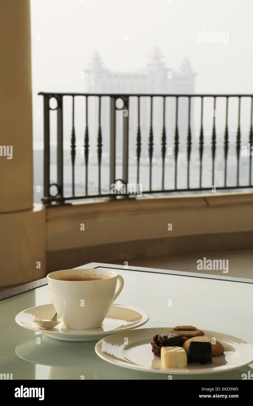 Coffee with a View Stock Photo - Alamy