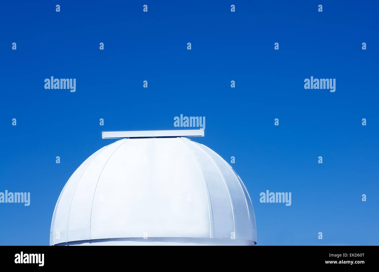 astronomical observatory dome in blue sky Stock Photo - Alamy