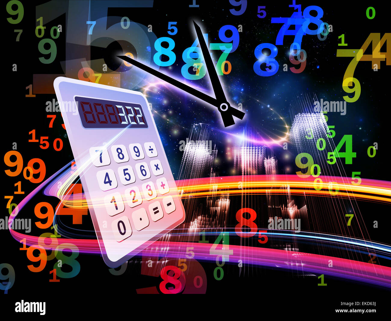 Digital calculator hi-res stock photography and images - Alamy