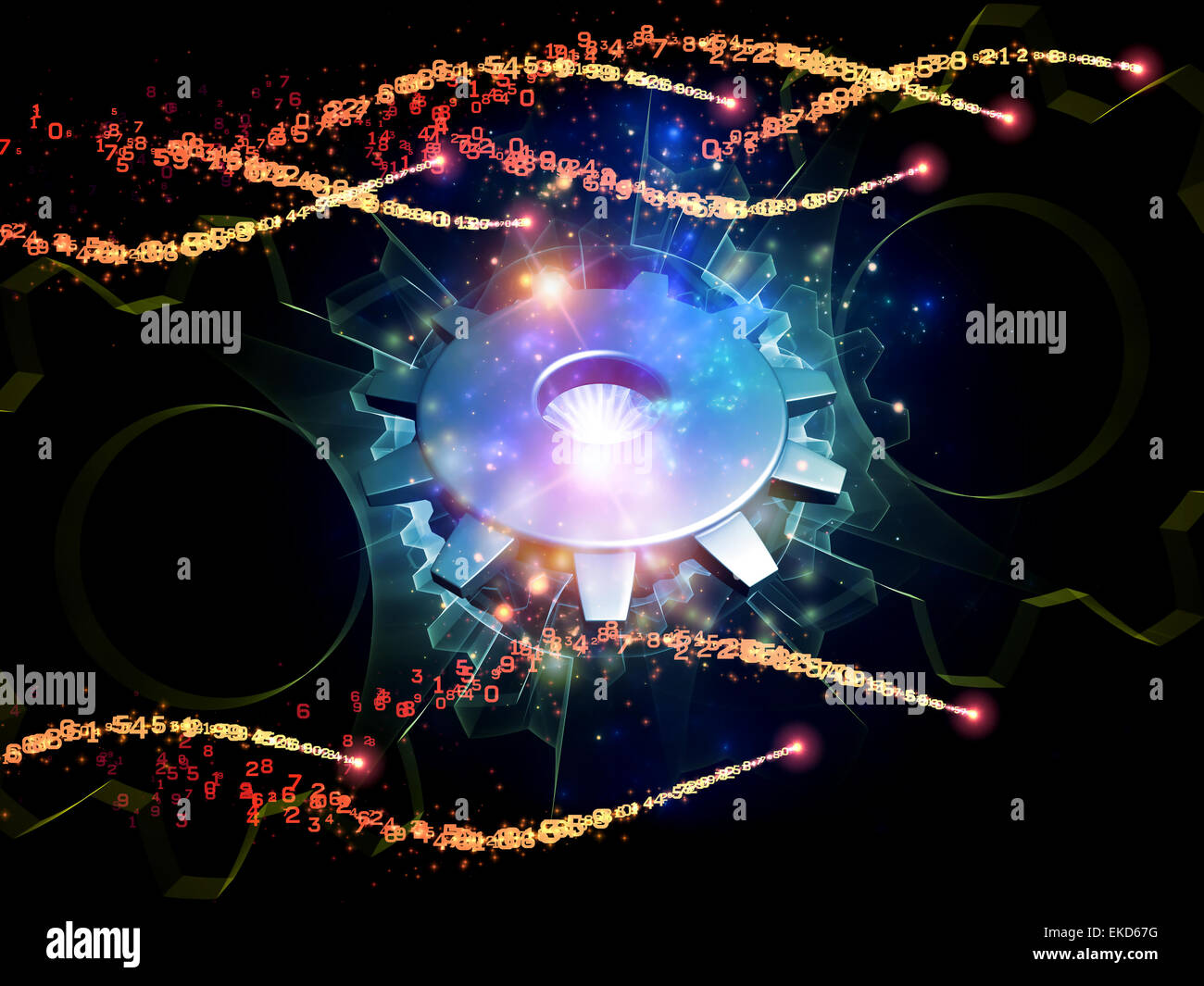 Computation in Process Stock Photo - Alamy