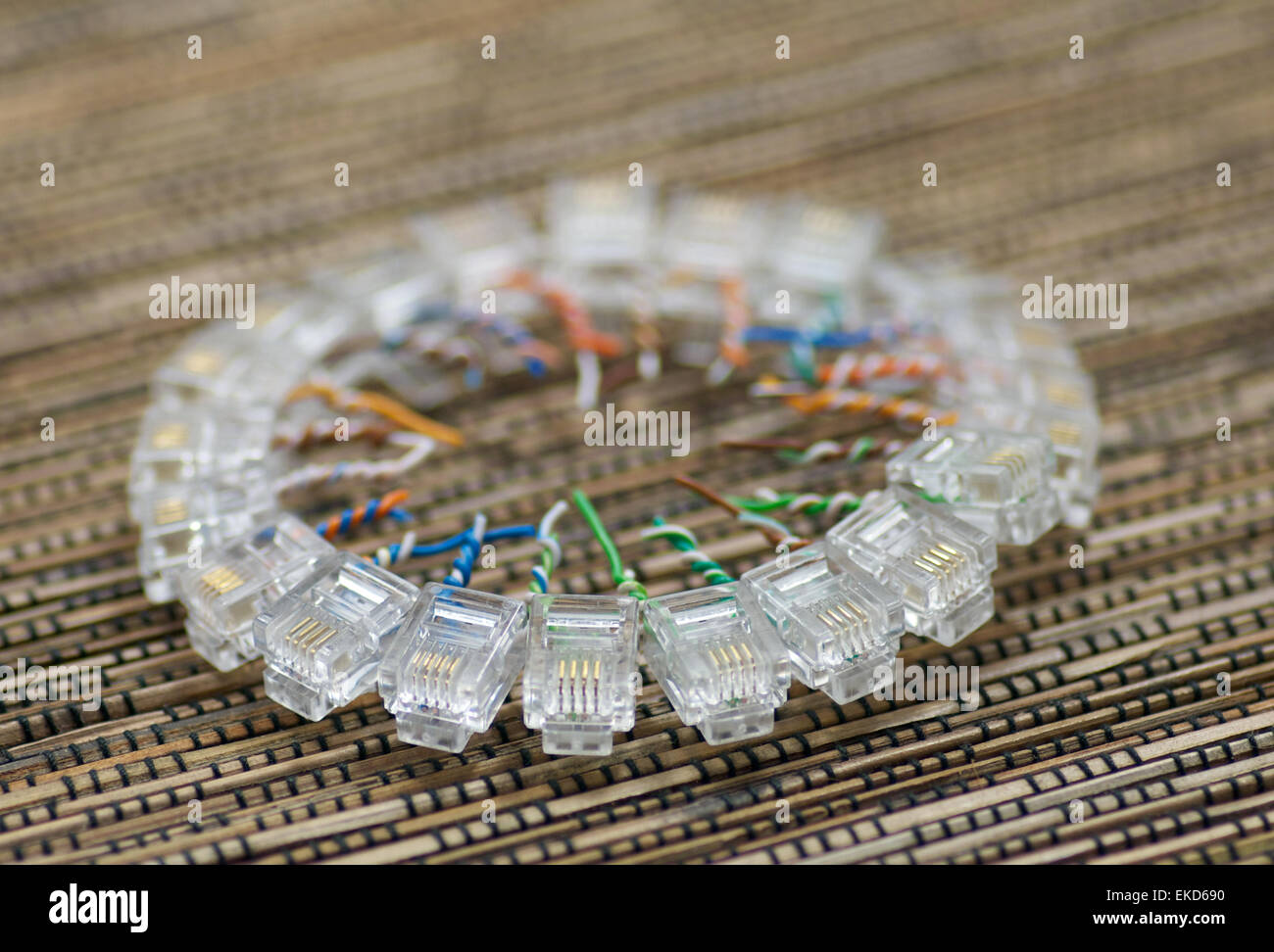 Rj 45 connectors hi-res stock photography and images - Alamy