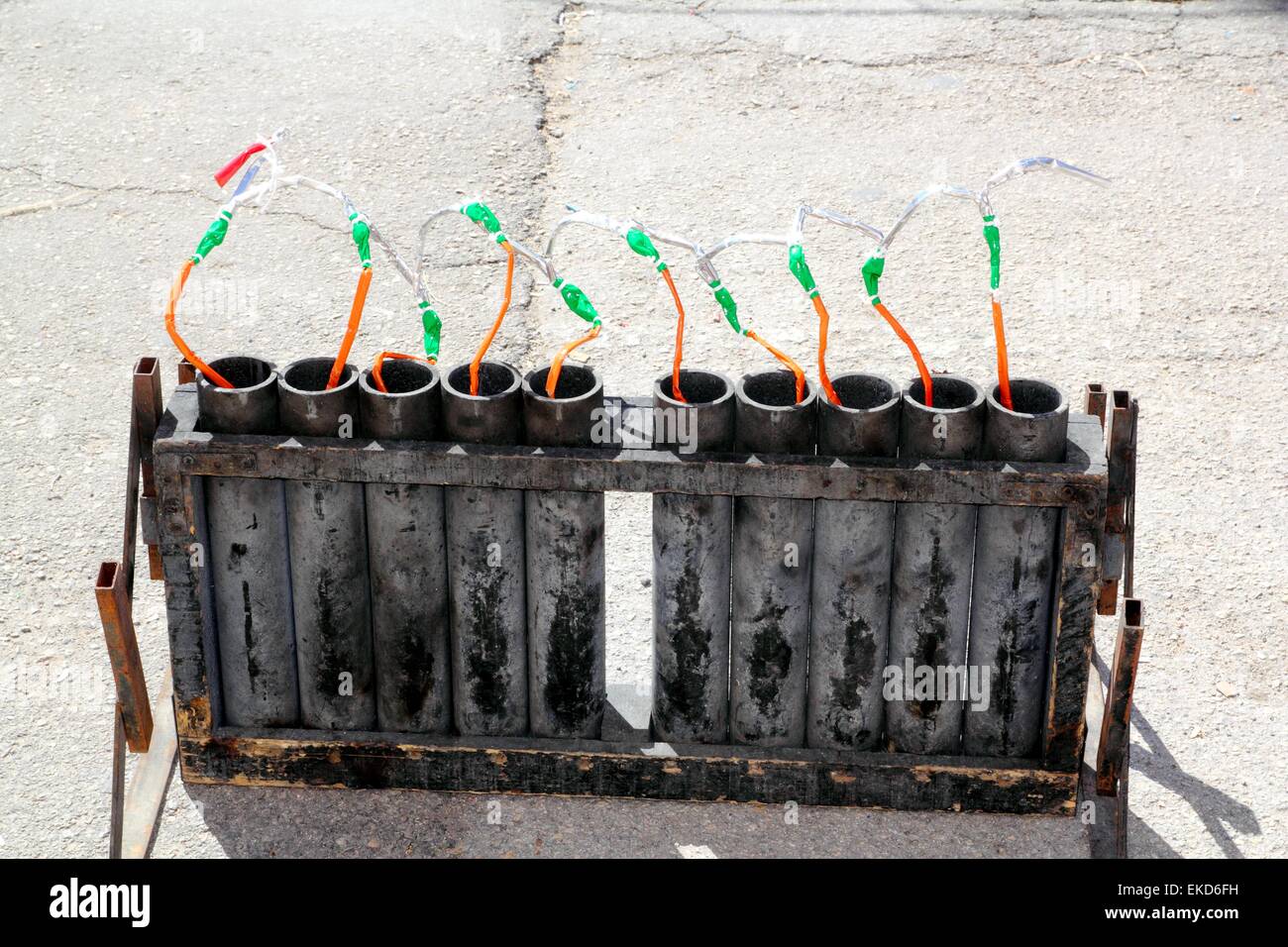 fireworks gunpowder firecrackers from Spain Stock Photo - Alamy