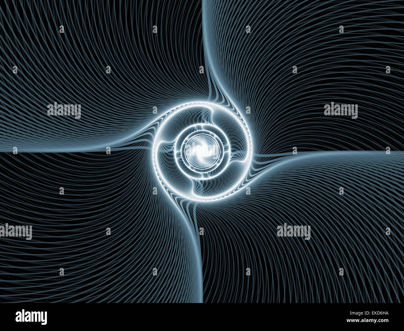Abstract circular grid Stock Photo - Alamy