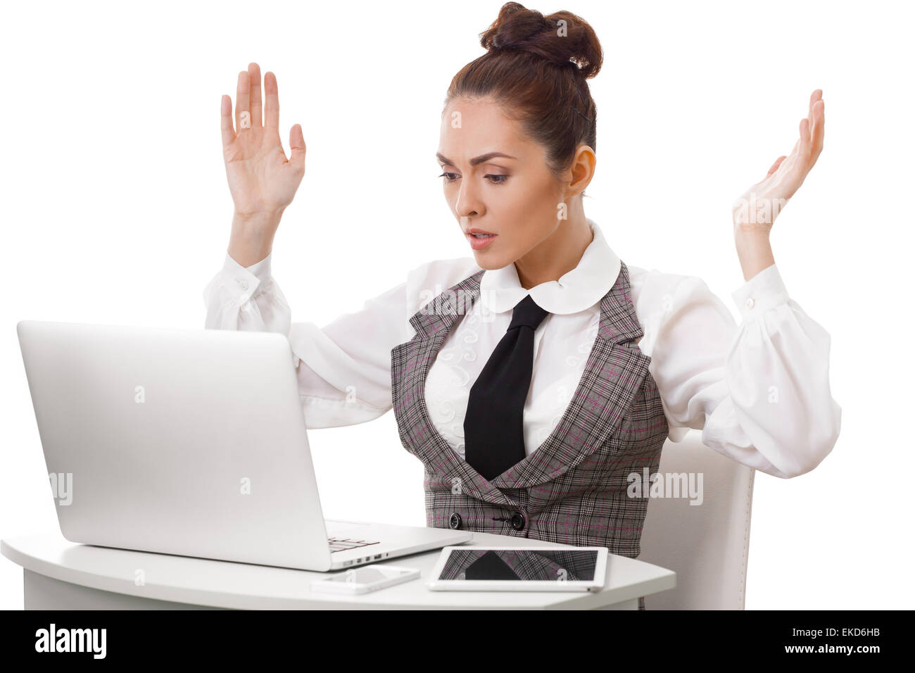 Frustrated computer user hi-res stock photography and images - Alamy