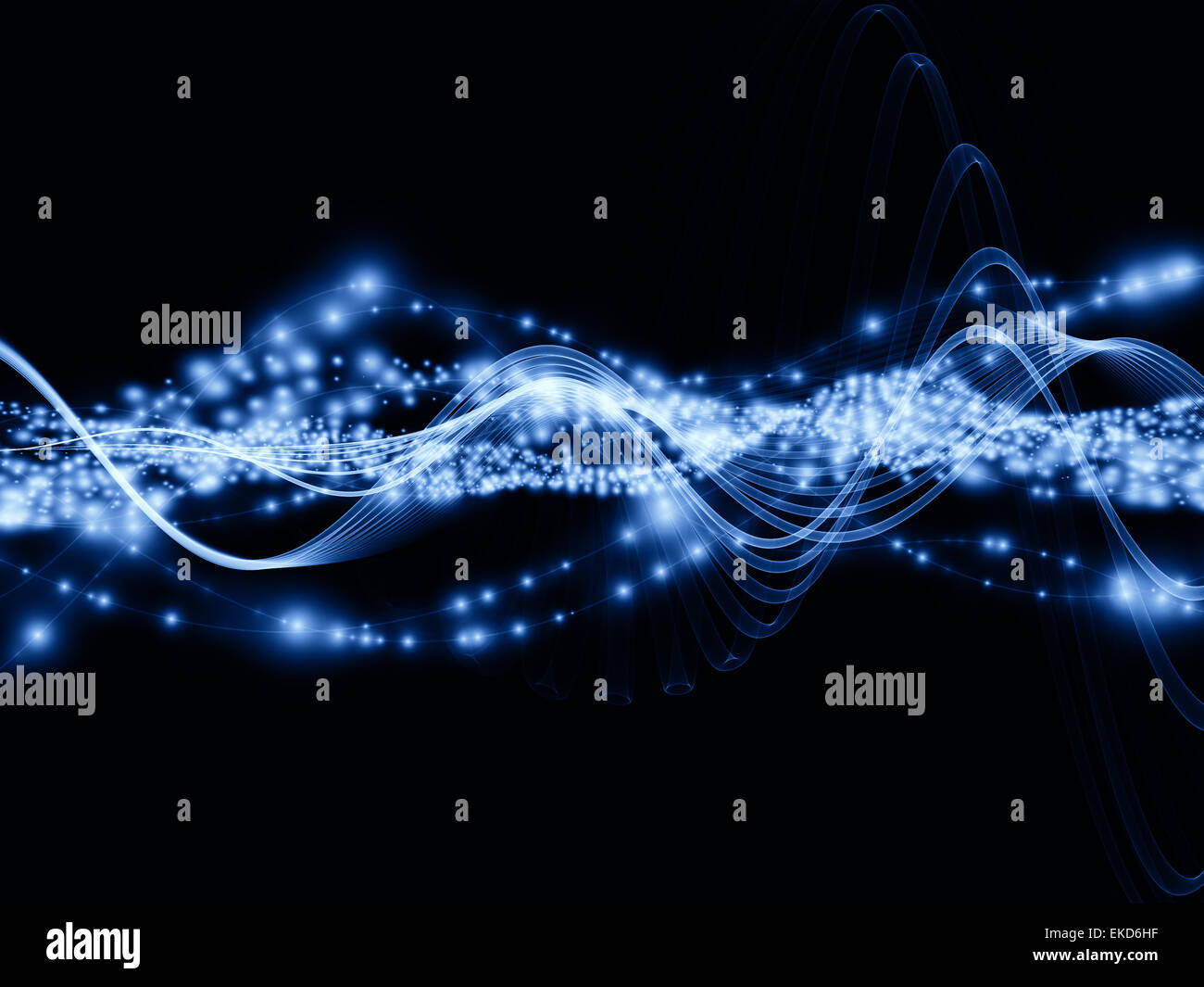 Stream of lights Stock Photo - Alamy