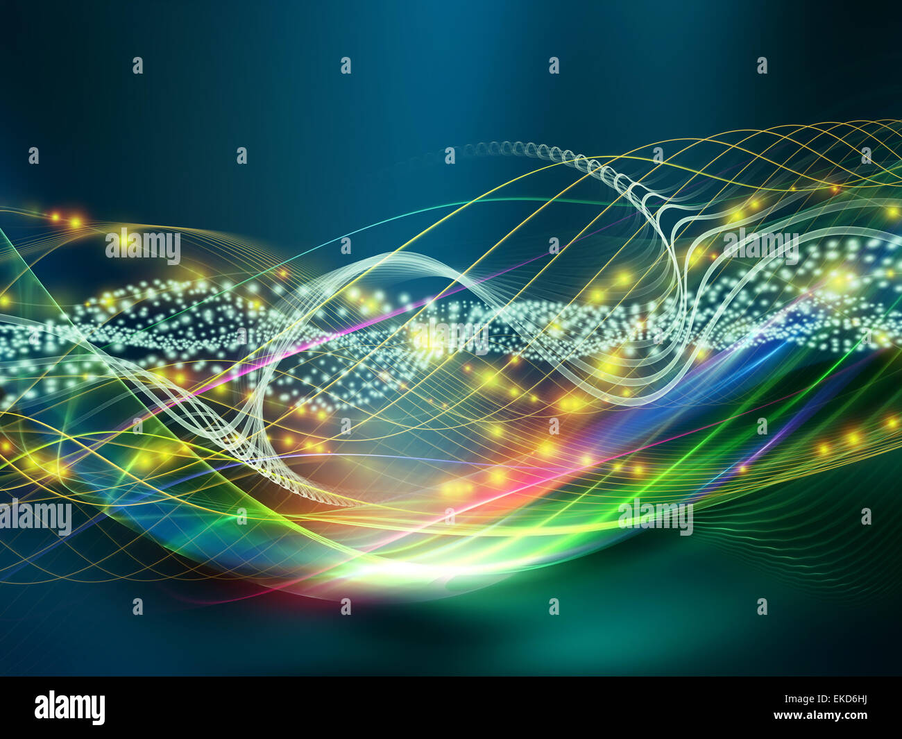 Abstract sound waves Stock Photo - Alamy
