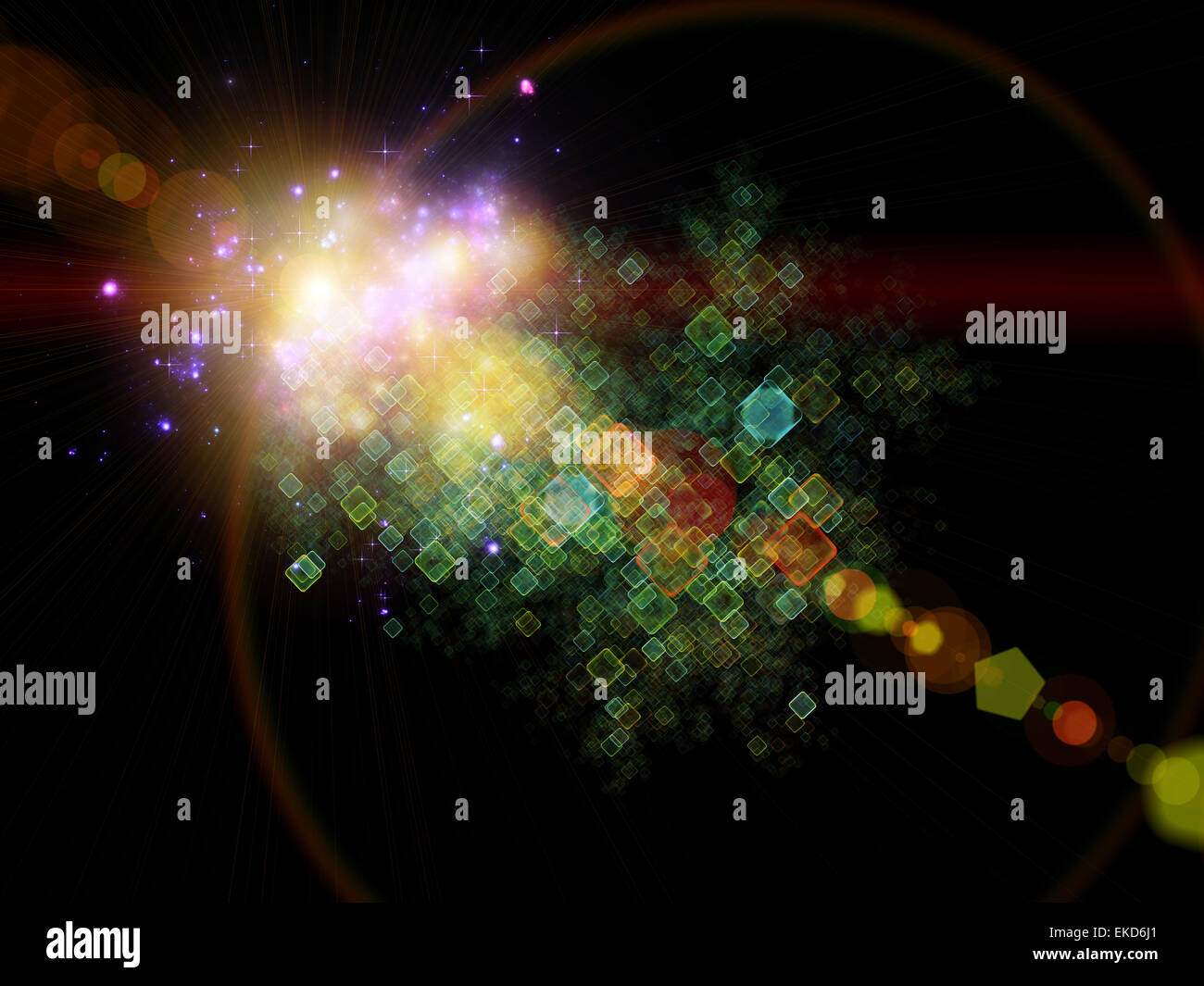 Lights of technology Stock Photo - Alamy