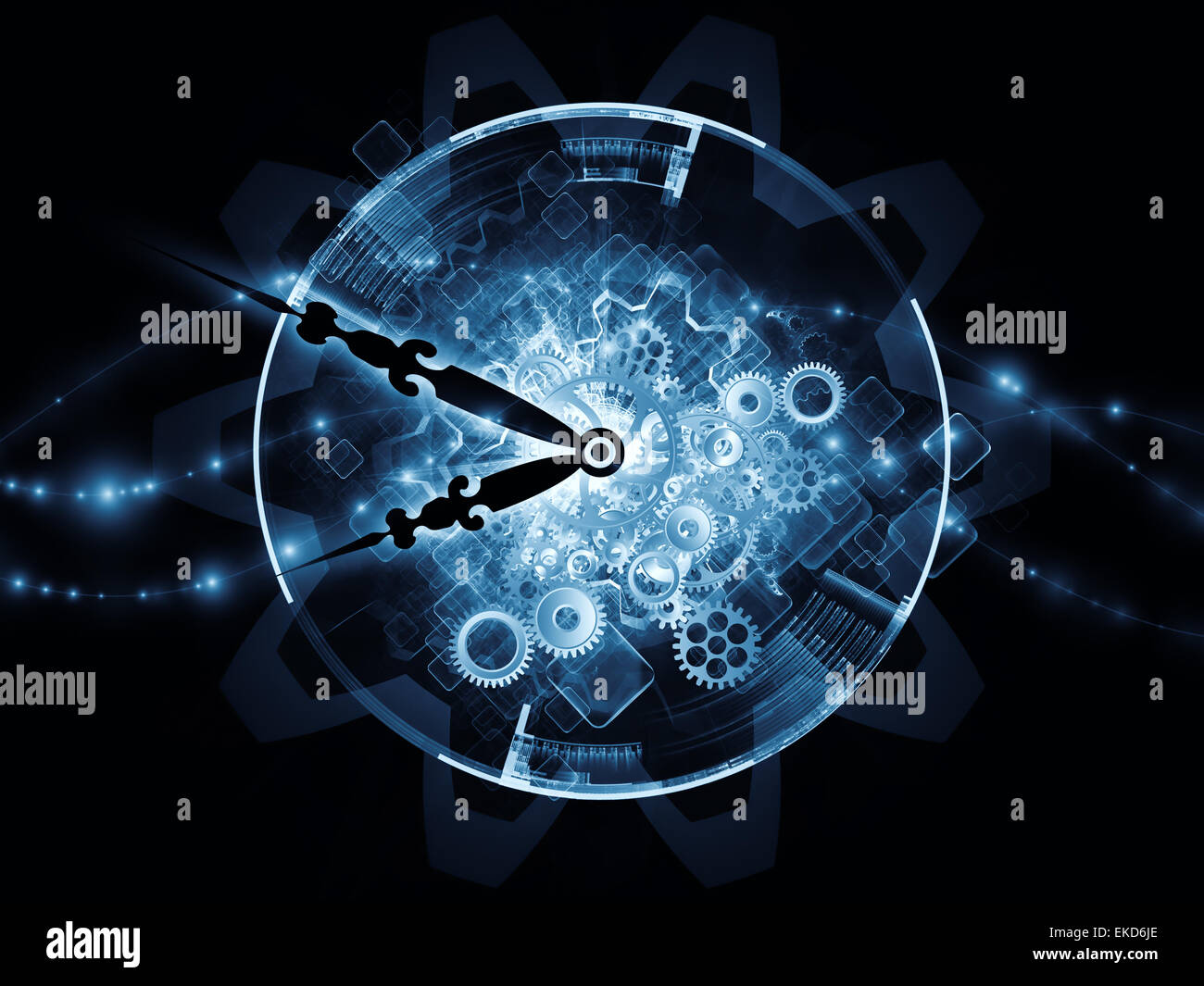 Processing clock hi-res stock photography and images - Alamy