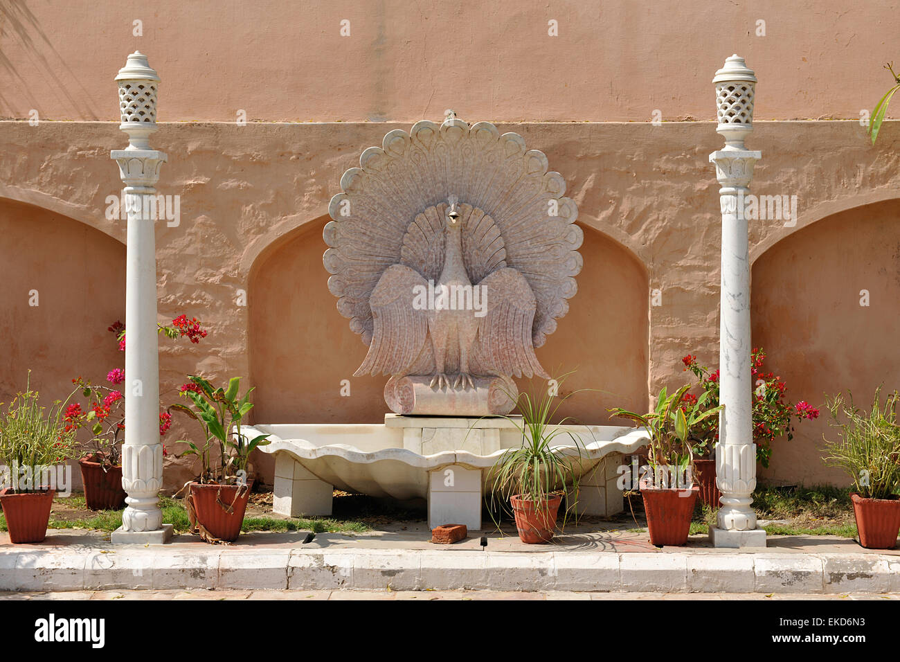 Chomu Palace Hotel, Rajasthan, India Stock Photo - Alamy