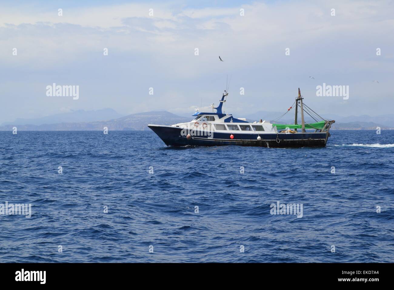 Capstan winch trawler fishing boat hi-res stock photography and images ...