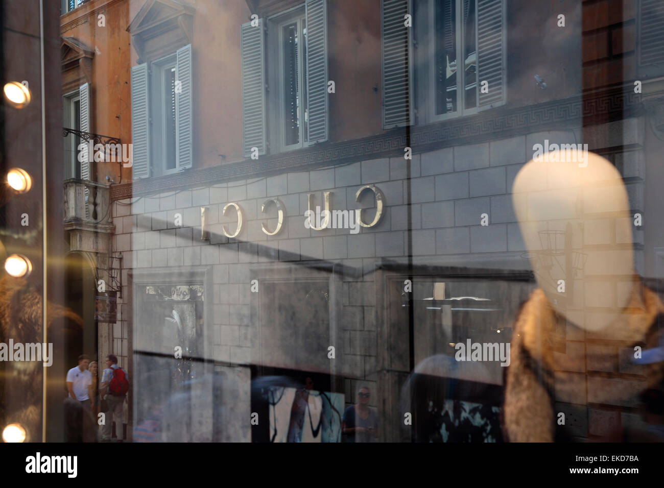 Gucci rome shop hi-res stock photography and images - Alamy
