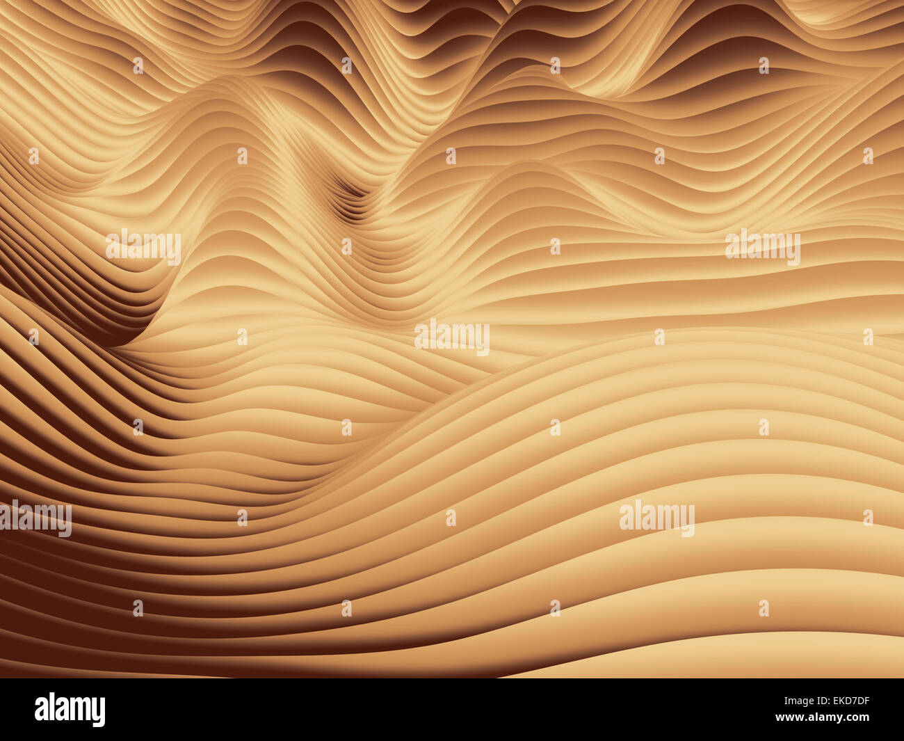 Undulating Wave Design Pattern Stock Photo - Alamy