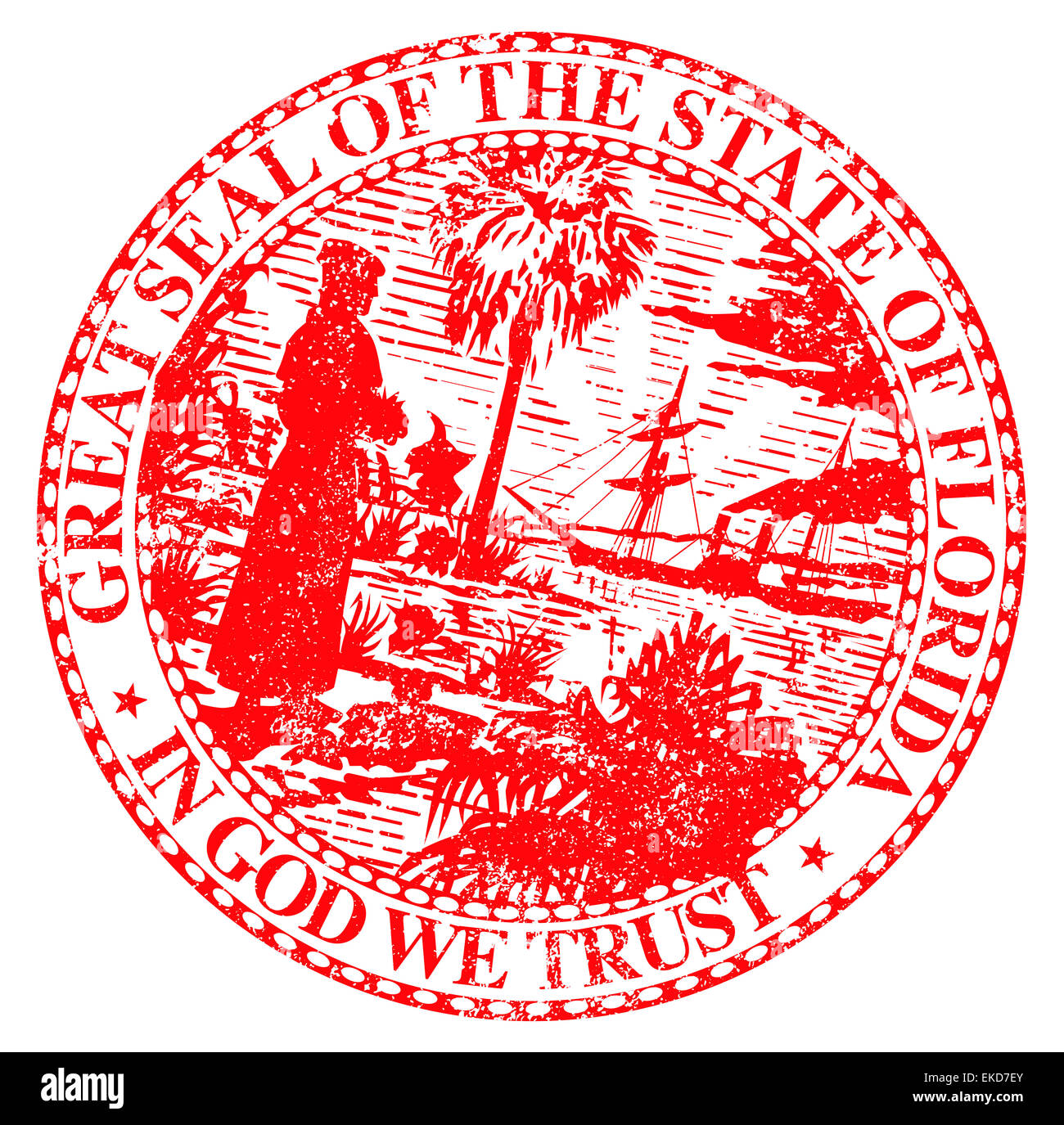 Florida state seal hi-res stock photography and images - Alamy