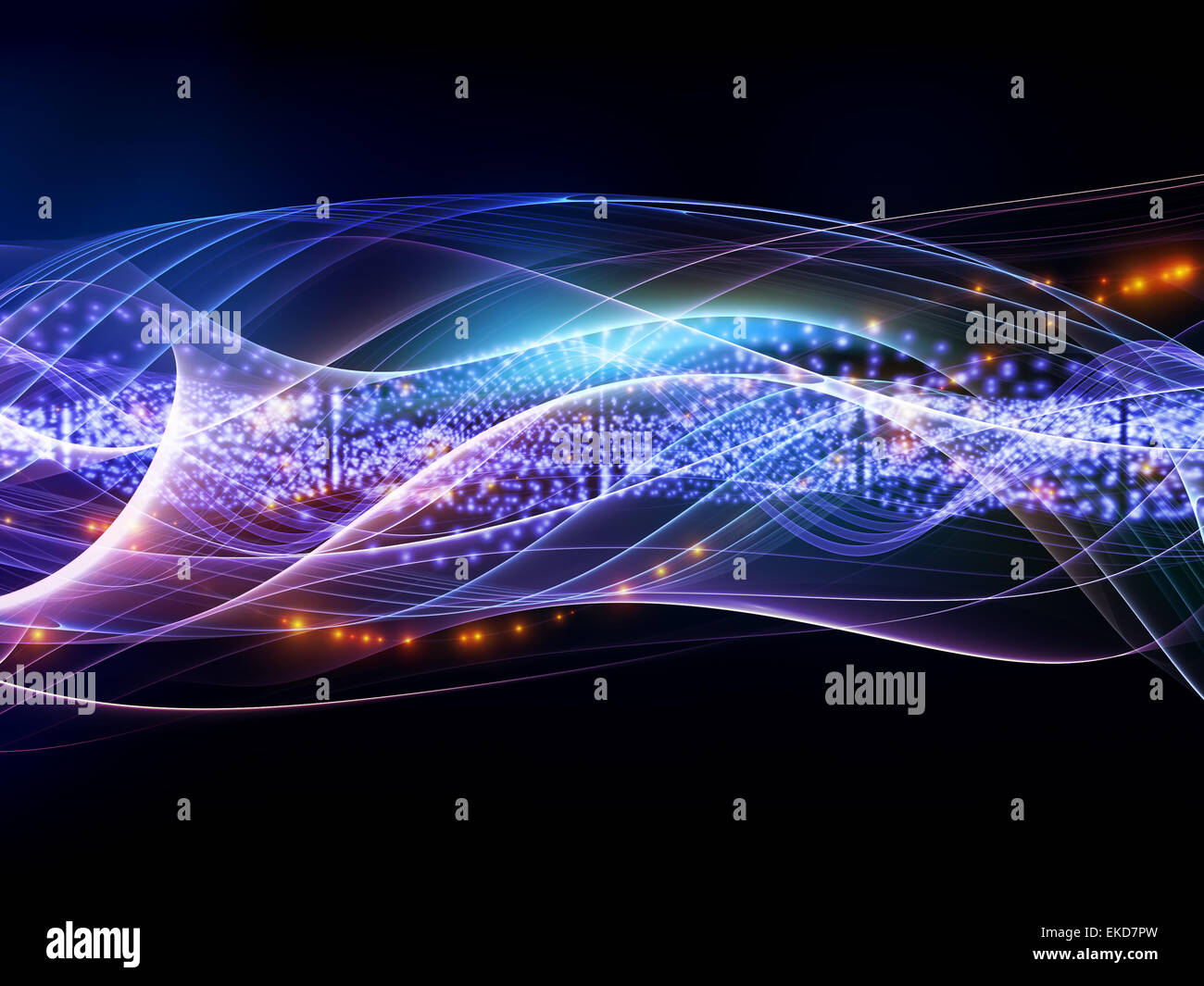 Stream of waves Stock Photo - Alamy