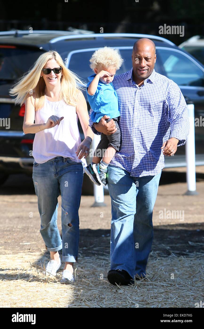 Byron allen wife jennifer lucas hi-res stock photography and images - Alamy