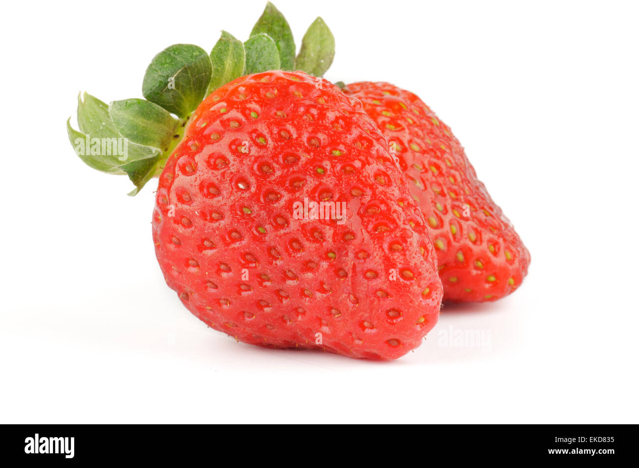 Fresh Ripe Perfect Strawberry Stock Photo - Alamy
