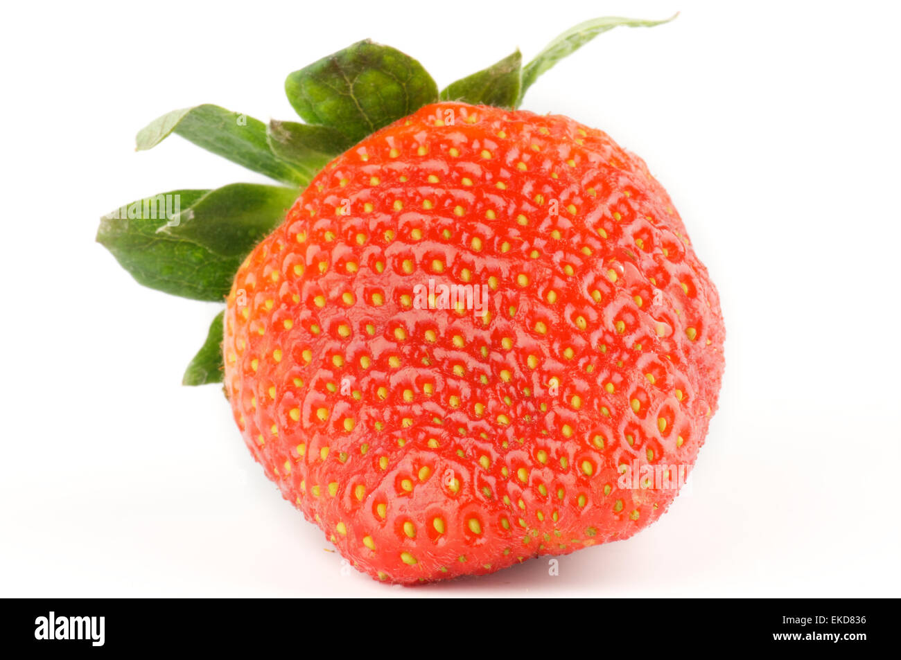 Fresh Ripe Perfect Strawberry Stock Photo - Alamy