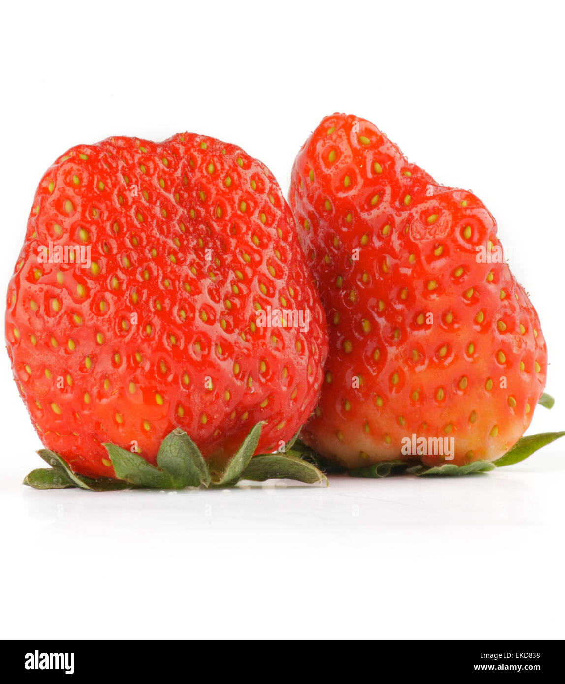 Fresh Ripe Perfect Strawberries Stock Photo - Alamy