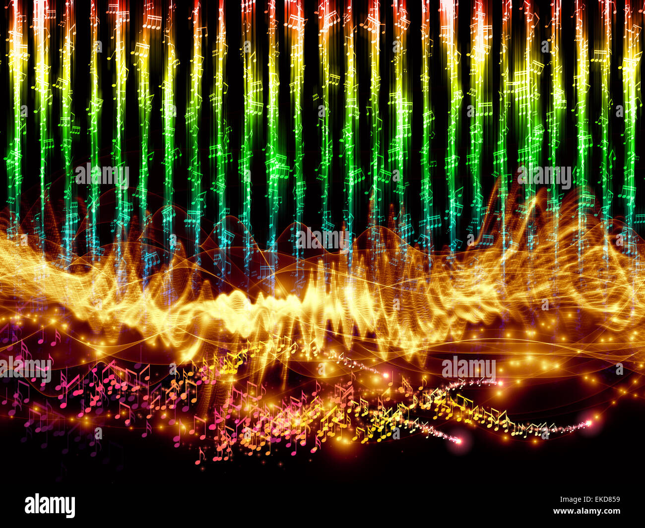Sound visualization hi-res stock photography and images - Alamy