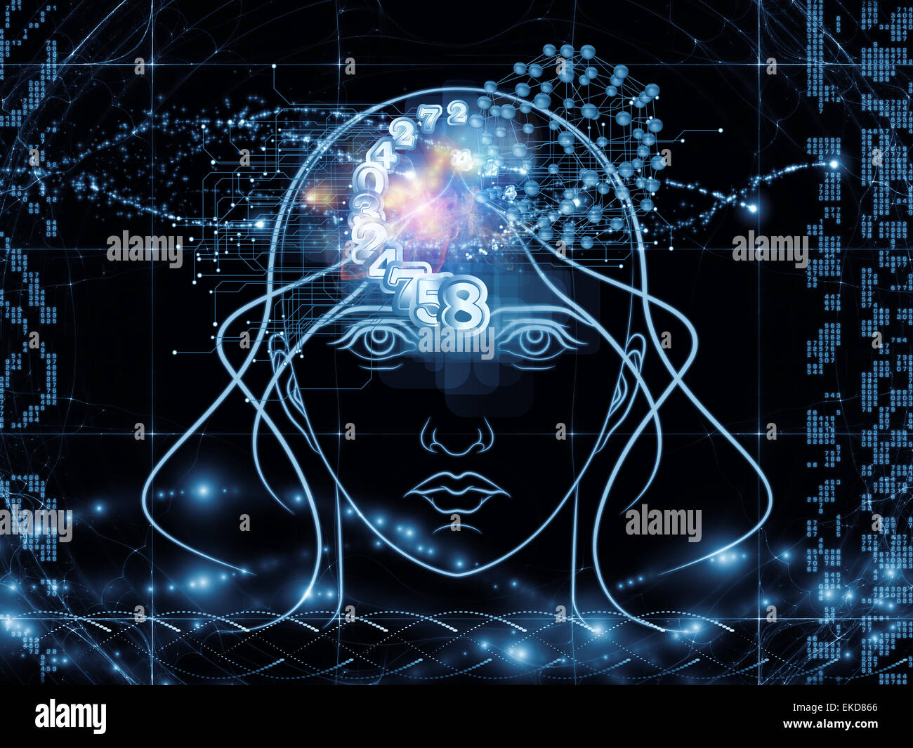 Human and technology hi-res stock photography and images - Alamy