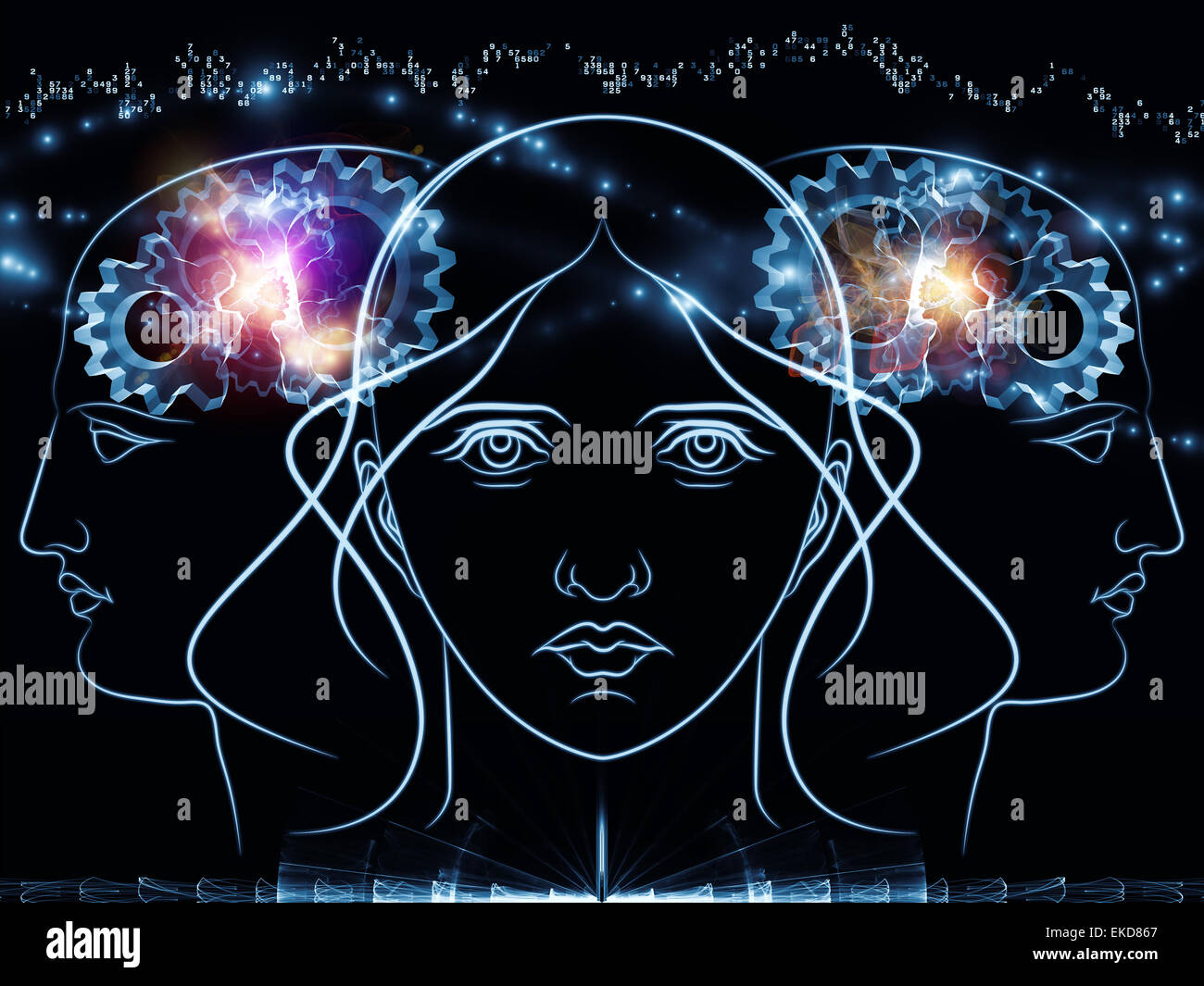 Answers of technology Stock Photo - Alamy