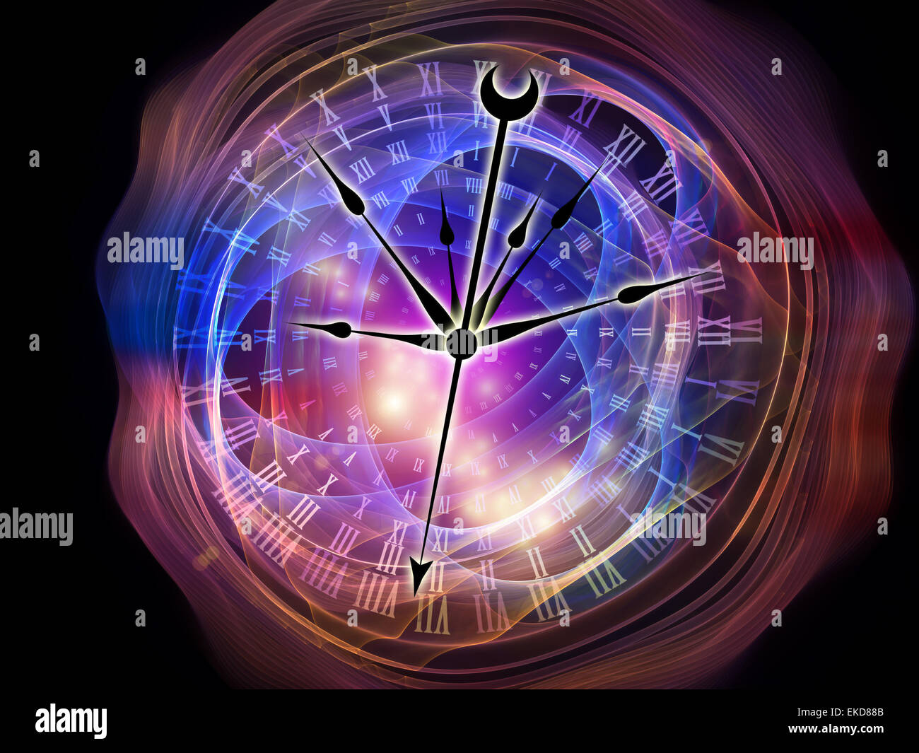 Directions of Time Stock Photo - Alamy