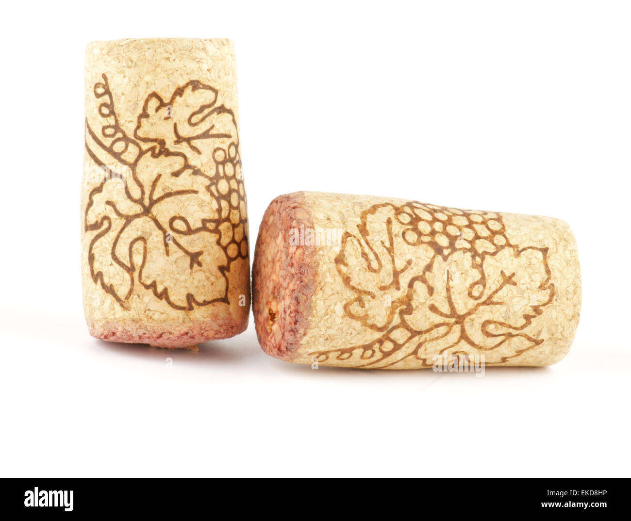 Two Wine corks Stock Photo - Alamy